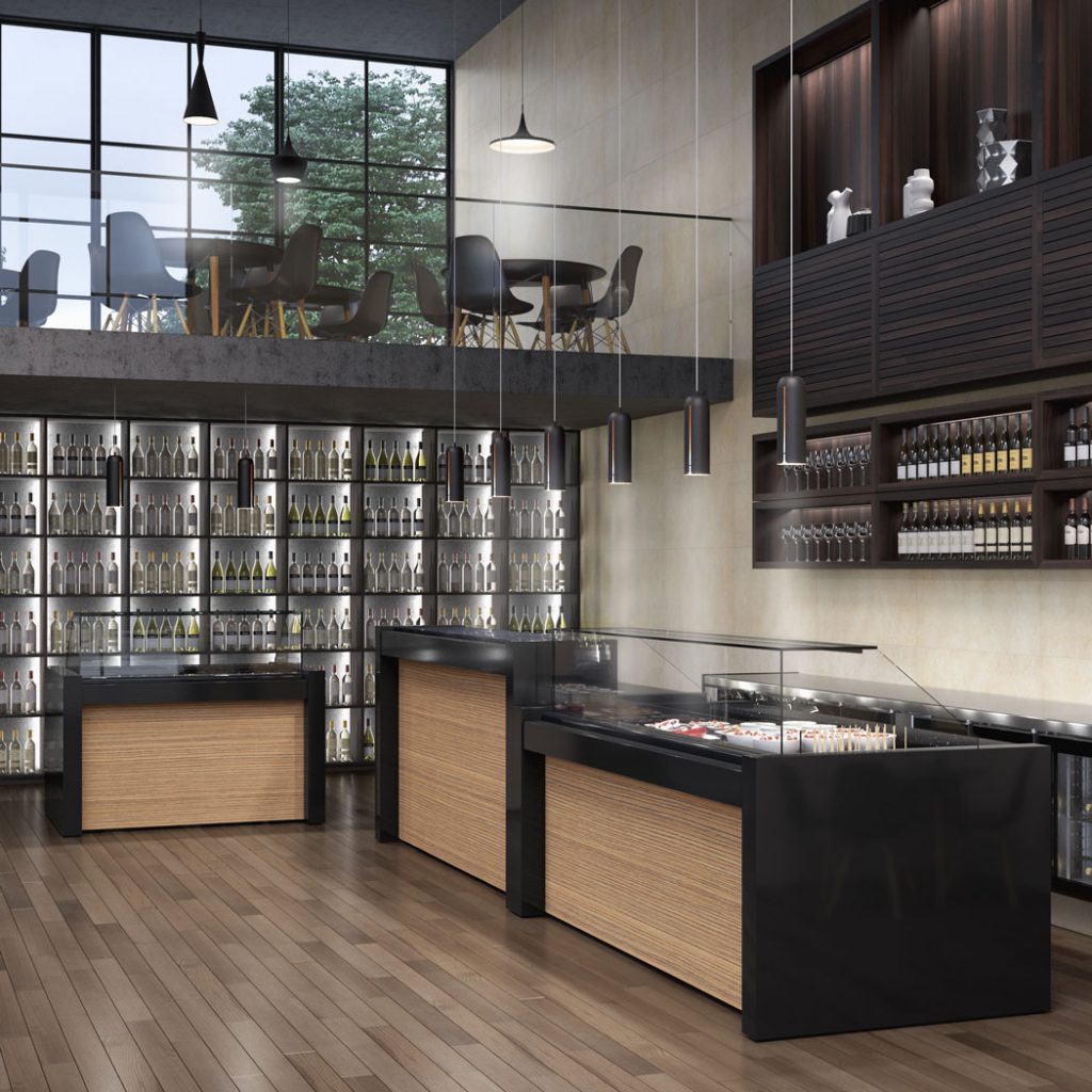 Bonaire - Linha de vitrinas - Friemo